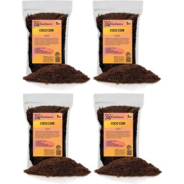 ⭐ PREMIUM Organic Coconut Coir Mix for Home Gardening - All Natural ...