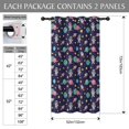 Astronaut and Earth Blue Pattern Blackout Curtains,Triple Weaved Fabric ...