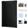 VEVOR LED Message Writing Board 24"x16" Illuminated Erasable Lighted ...