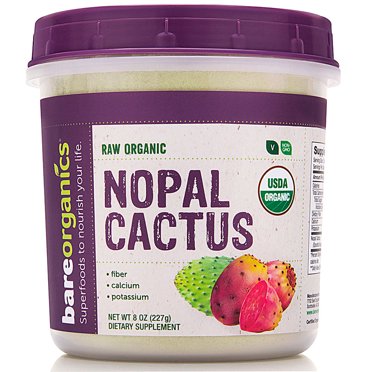 BareOrganics Organic Nopal Cactus Powder 8 oz Pwdr - Walmart.com