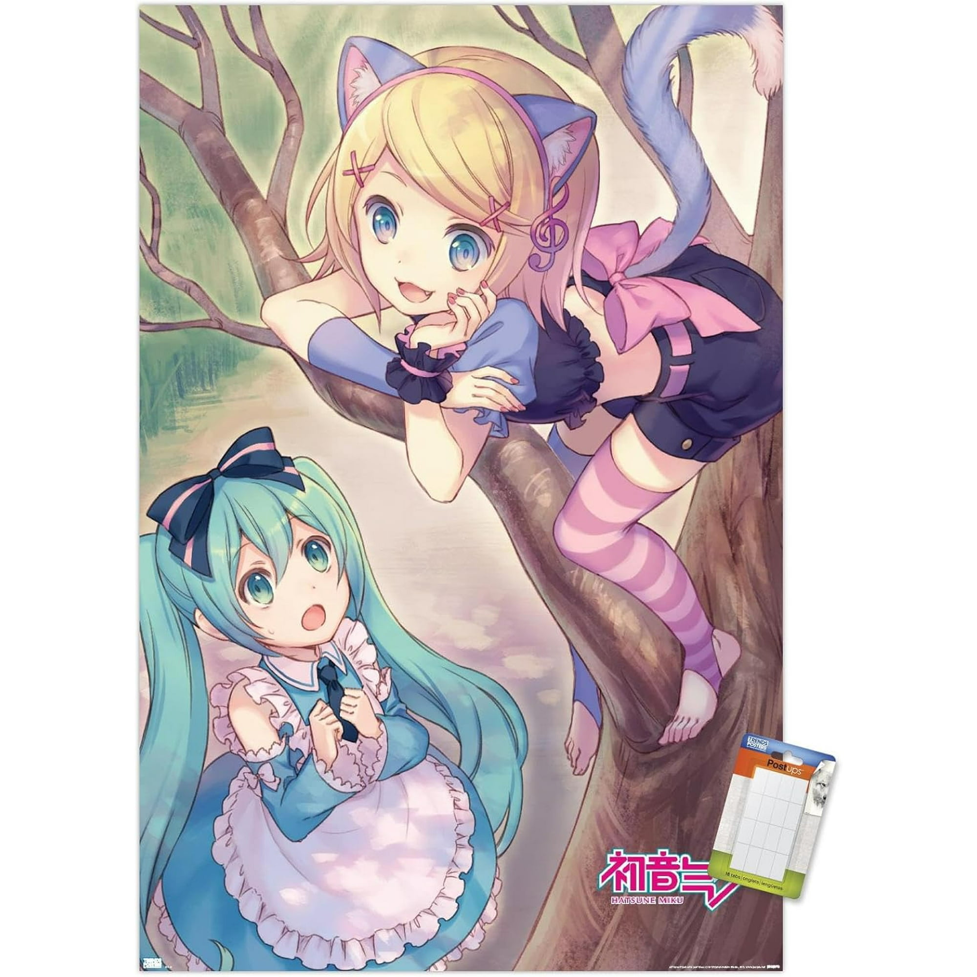 Click here for Pphaosho Hatsune Miku Hatsune Kagamine Poster Fram... prices