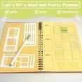 Flexible Record Template Set, 9 Pcs Reusable Planner Stencils Drafting ...
