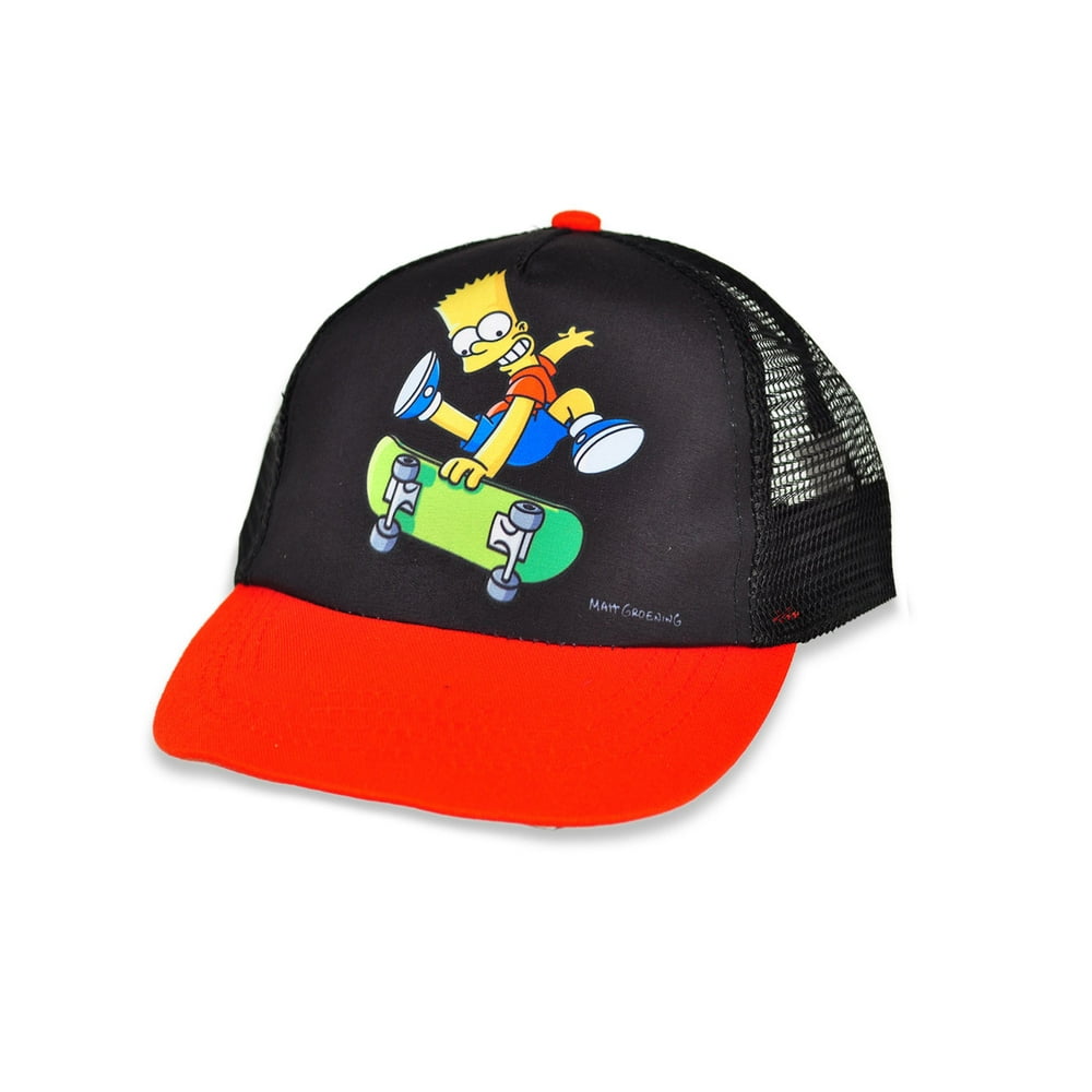 The Simpsons - Simpsons Boys' Baseball Cap (Toddler One Size) - Walmart ...