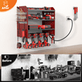 Power Tool Organizer Wall Mount with Charging Station, Heavy Duty Drill ...