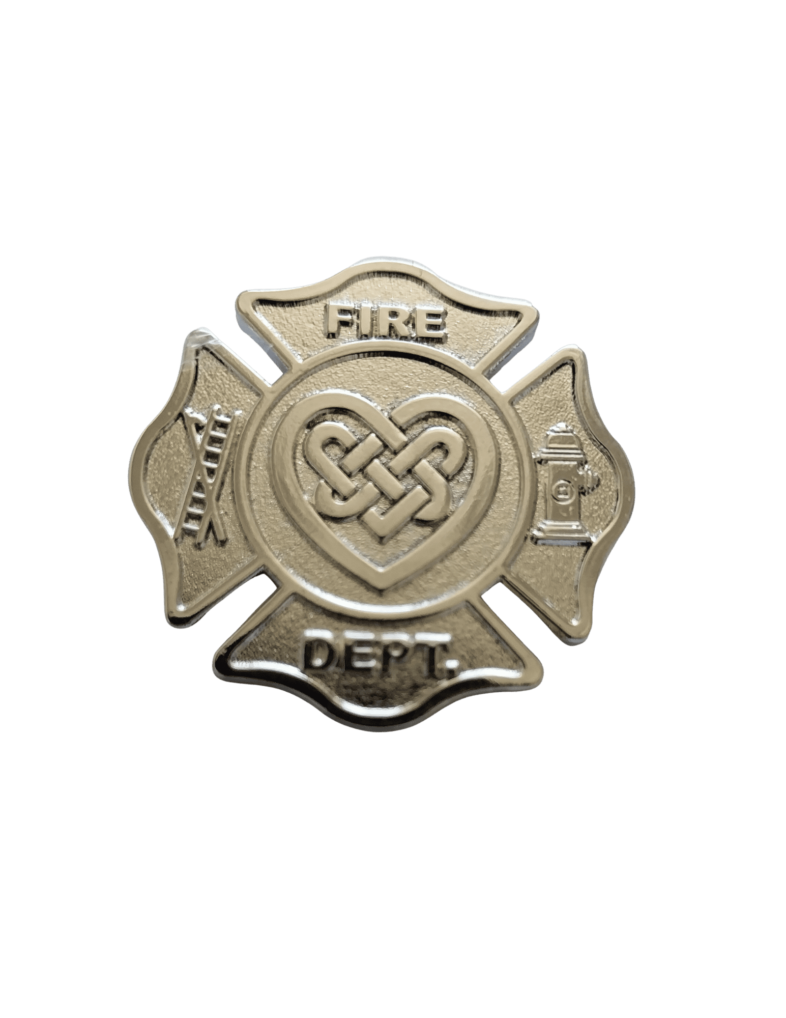 FD FIRE DEPARTMENT FIRST RESPONDER CELTIC HEART PIN - Walmart.com