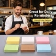 100Pcs Small Blank Paper Message Note Business Cards, 3.5x2'' Mini ...