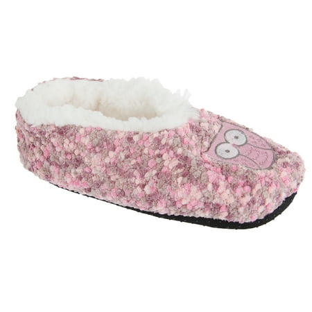 Slumberzzz Womens Animal Microbobble Fluffy Slippers | Walmart Canada