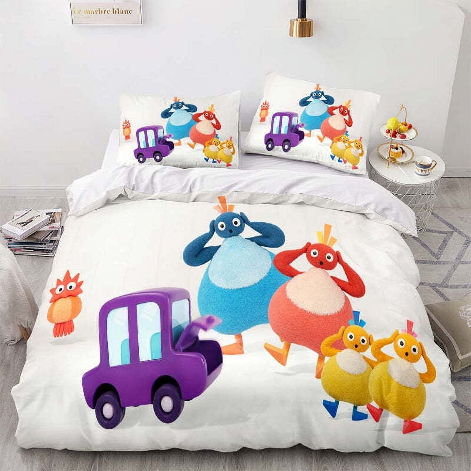 Click here for Yingd Twirlywoos Bedding Set Pattern Quilt Cover N... prices