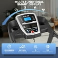 FUNMILY Foldable Treadmill, 3.0HP Motor, 300lb Capacity, 0.6~9MPH Speed, Bluetooth - Walmart.com