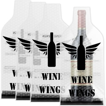 Impresa Resealable Wine To Go Bag- Disposable, 25 oz fit, Clear Plastic ...