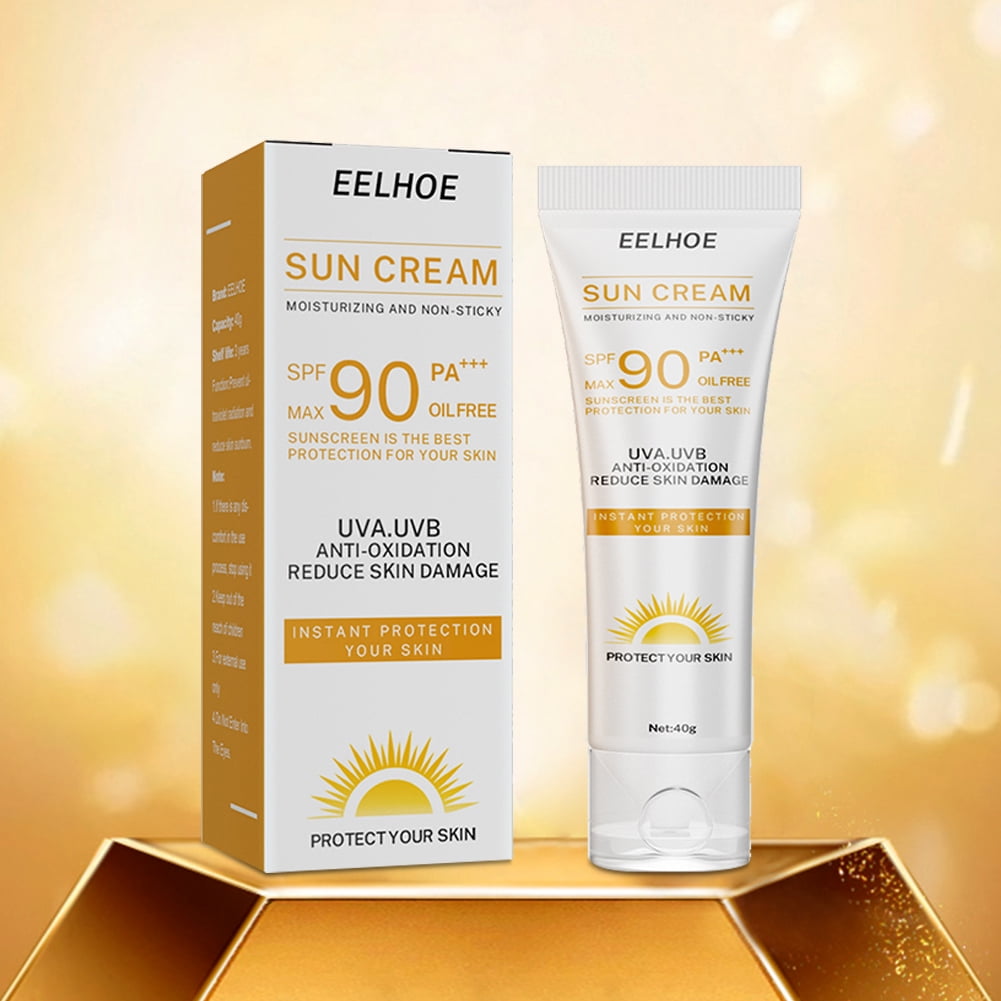 40g Bloqueador solar facial Hidratante Impermeable Natural Ligero para ...