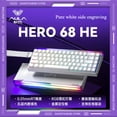 AULA HERO 68HE and Pro and Ultra 8K Magnetic Switch Gaming Mechanical ...