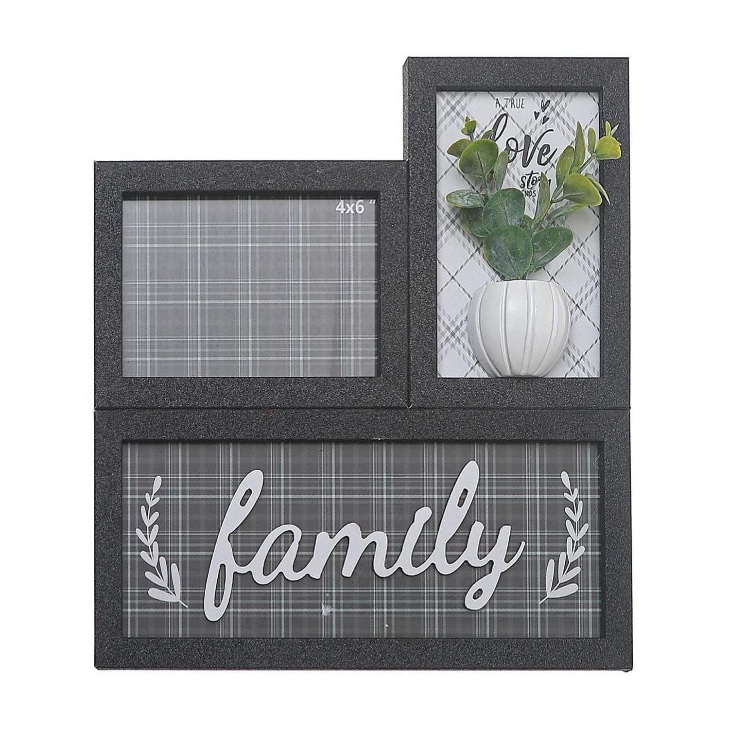 Click here for Ih Casadécor Mdf Collage Frame With Faux Plants 4x... prices