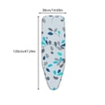 Beforeyayn Ironing Board Cover 47X15 Inches with Pad, Padded Standard ...