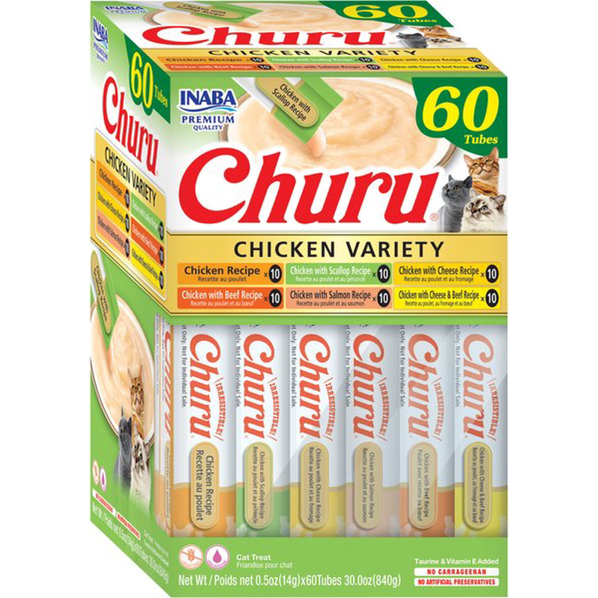 Click here for Petnova Inaba Churu Creamy Puree Chicken Variety P... prices
