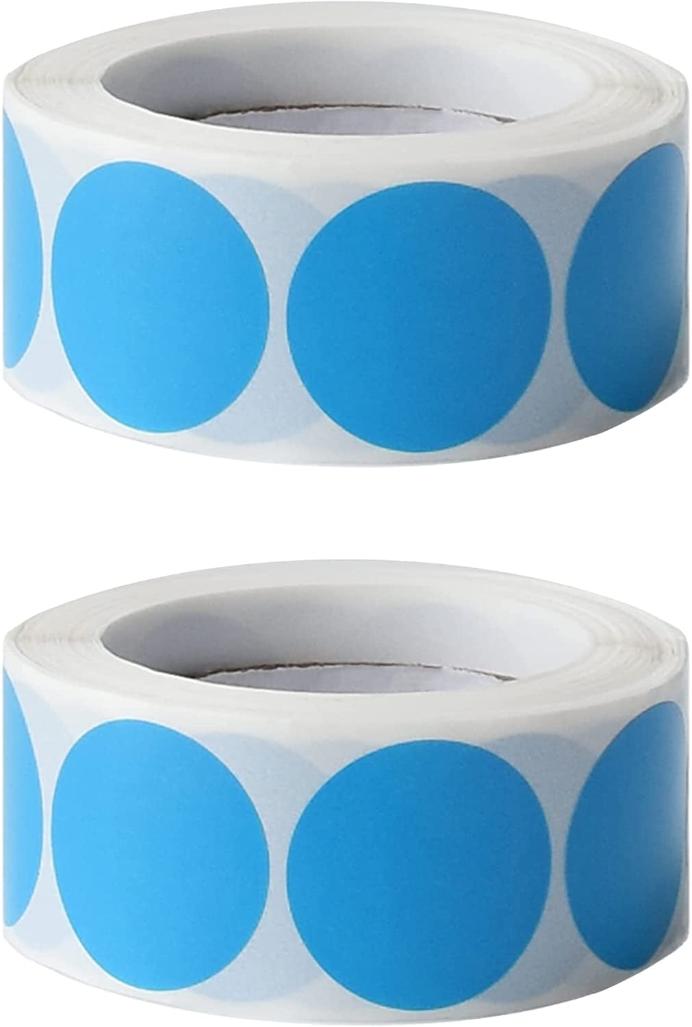 1000 Pieces 1 Inch Round Color Coding Labels Writable Circle Dot Labels ...