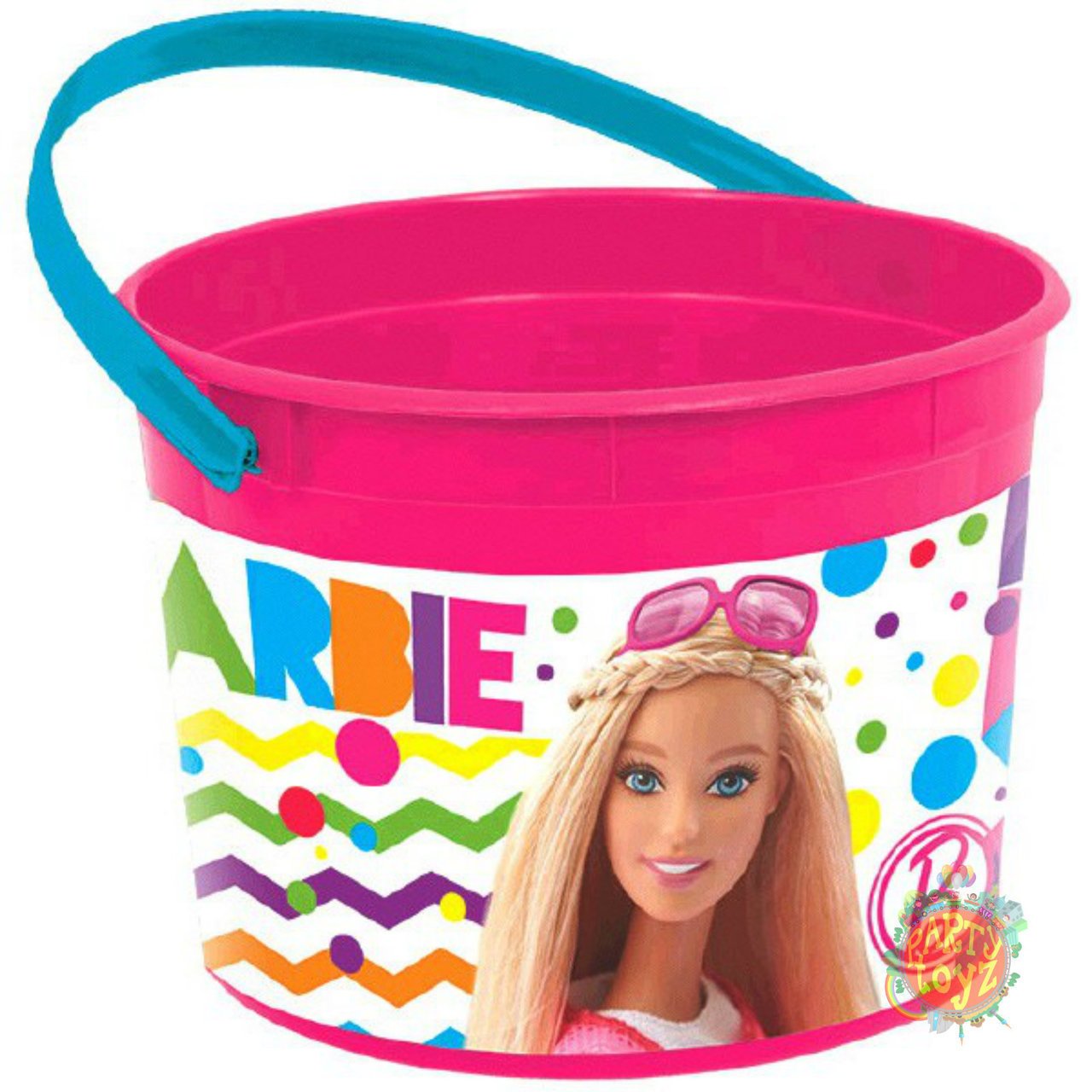 Amscan Barbie Sparkle Favor Container Plastic Buckets 12ct - Walmart.com