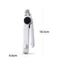 Electric Dog Cat Nail Trimmer, 2 in 1 Clippers Grinder with Light, 3 ...