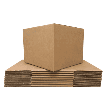 UOFFICE Foldable Single Wall Standard Shipping Boxes, 12" x 12" x 6 ...