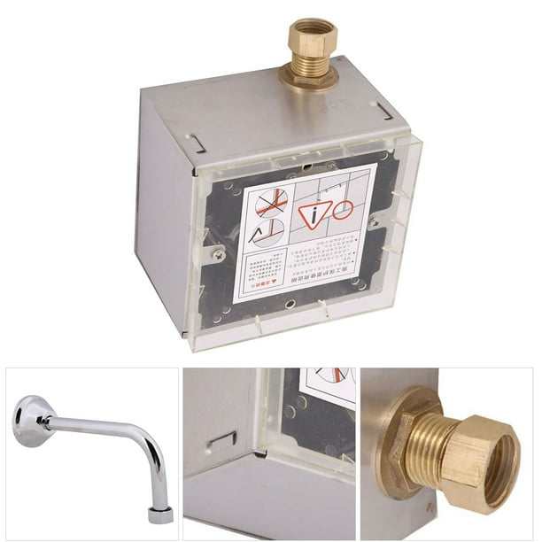 Automatic Sensing Urinal Flush Valve, Built in Filter, , Waterproof ...