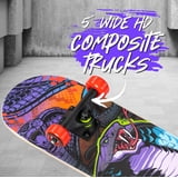 Madd Gear 31 x 7 Inch Double Kicktail Beginner Complete Skateboard with ...