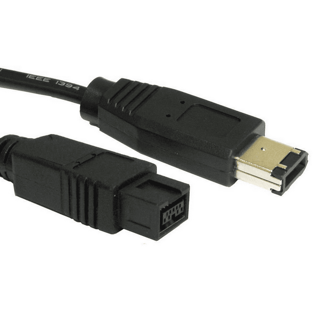 AYA 3Ft. IEEE-1394b FireWire 800 9pin-to-6pin Cable - Walmart.com ...