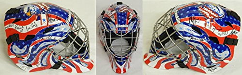 1980 USA Hockey 'Miracle On Ice' Team Signed USA Bald Eagle Glory Logo ...