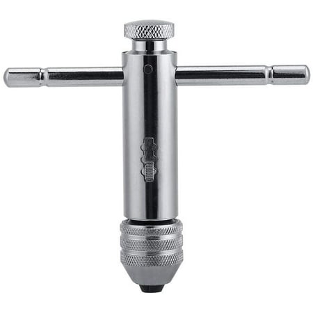 T-Handle Ratchet Tap Wrench, Adjustable T-Bar Handle Ratchet Tap Wrench M3-M8 & M5-M12 Repair ...