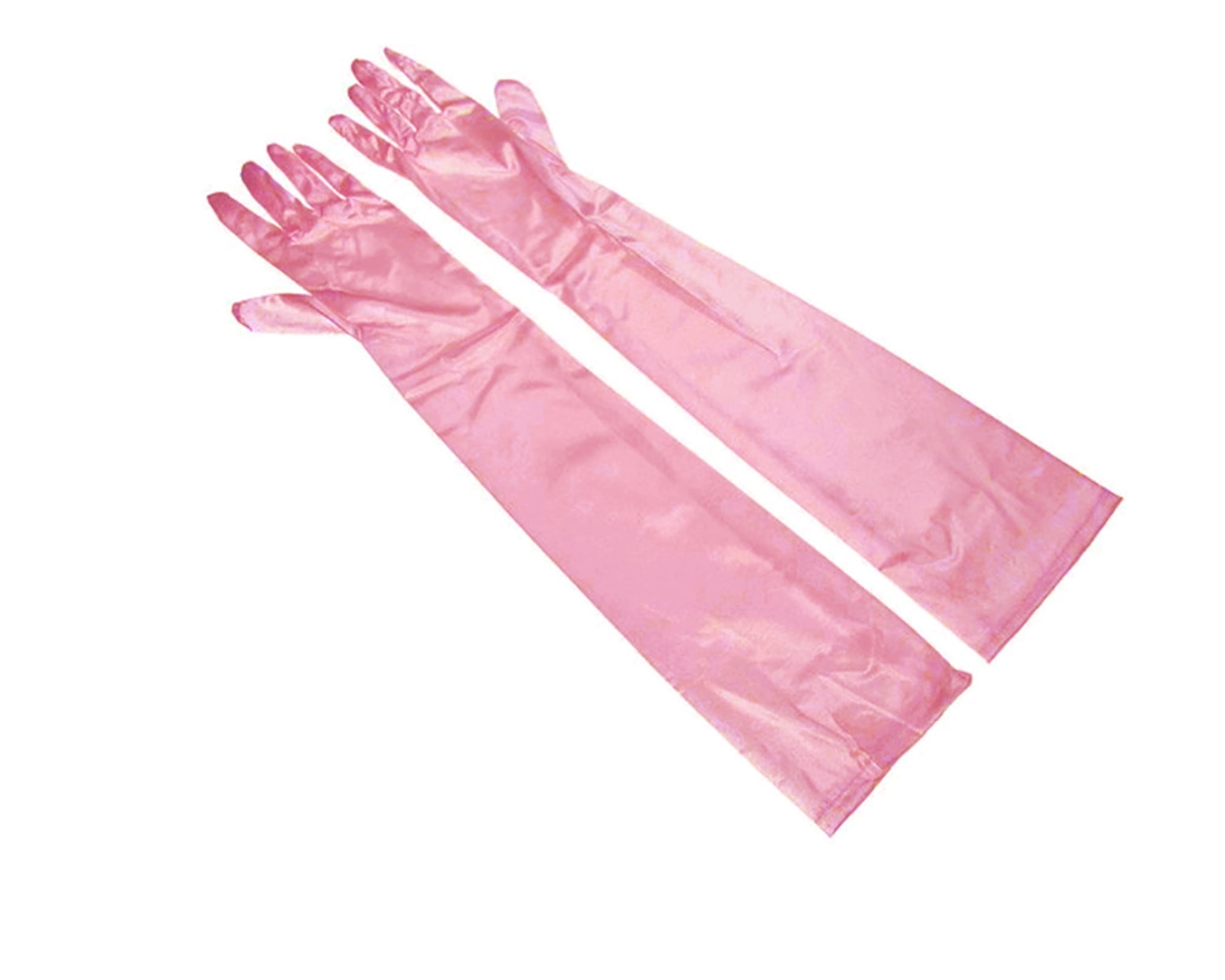 Vogue Women Satin Long Gloves Opera Ball Evening Party Prom Costume ...