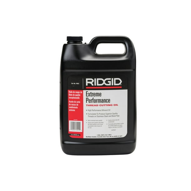 Ridgid 74012 1 Gallon Extreme Performance Thread Cutting Oil - Walmart.com