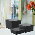 CUTICATE 3 Pieces Buffet Riser Cube Display Nesting Riser Catering Food ...