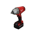 Milwaukee M18 1/2 in. Cordless Impact Wrench & M12 3/8 in. Ratchet ...