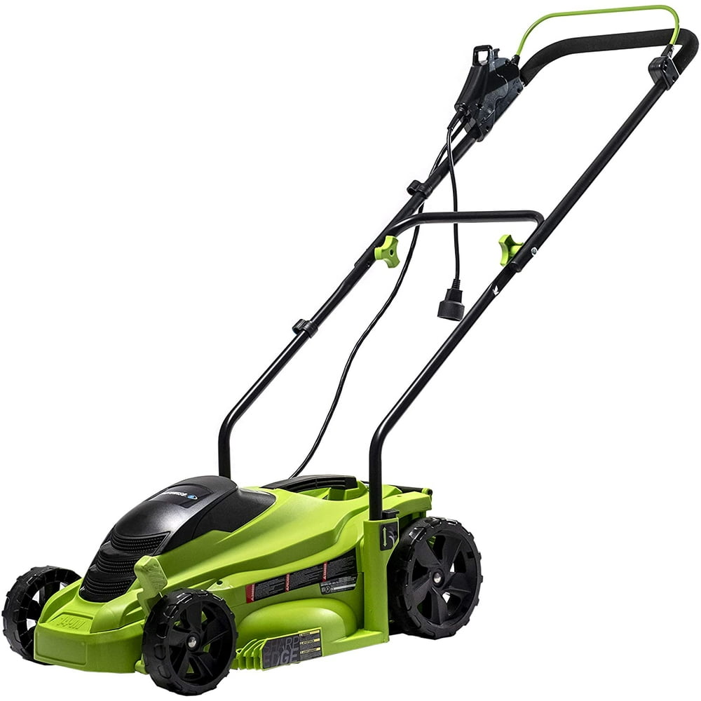 Earthwise 50614 14-Inch 11-Amp Corded Electric Lawn Mower, Multi ...