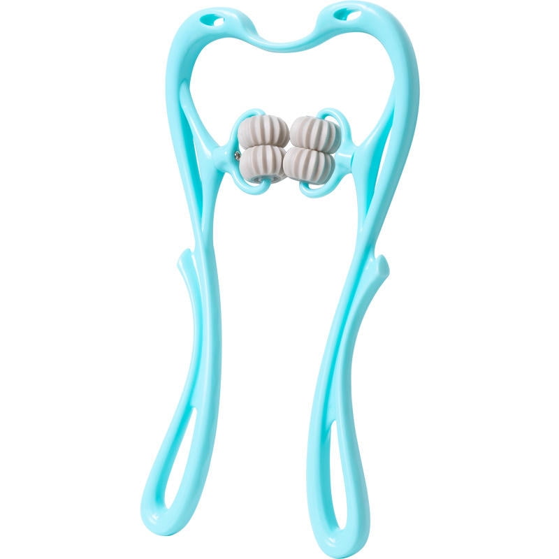 Plastic Pressure Point Therapy Neck Massageador Massagem Relieve Hand Roller Neck Massager For