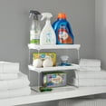 Mainstays Laundry Helper Shelf Organizer, Metal Frame, 3-Tier, White ...