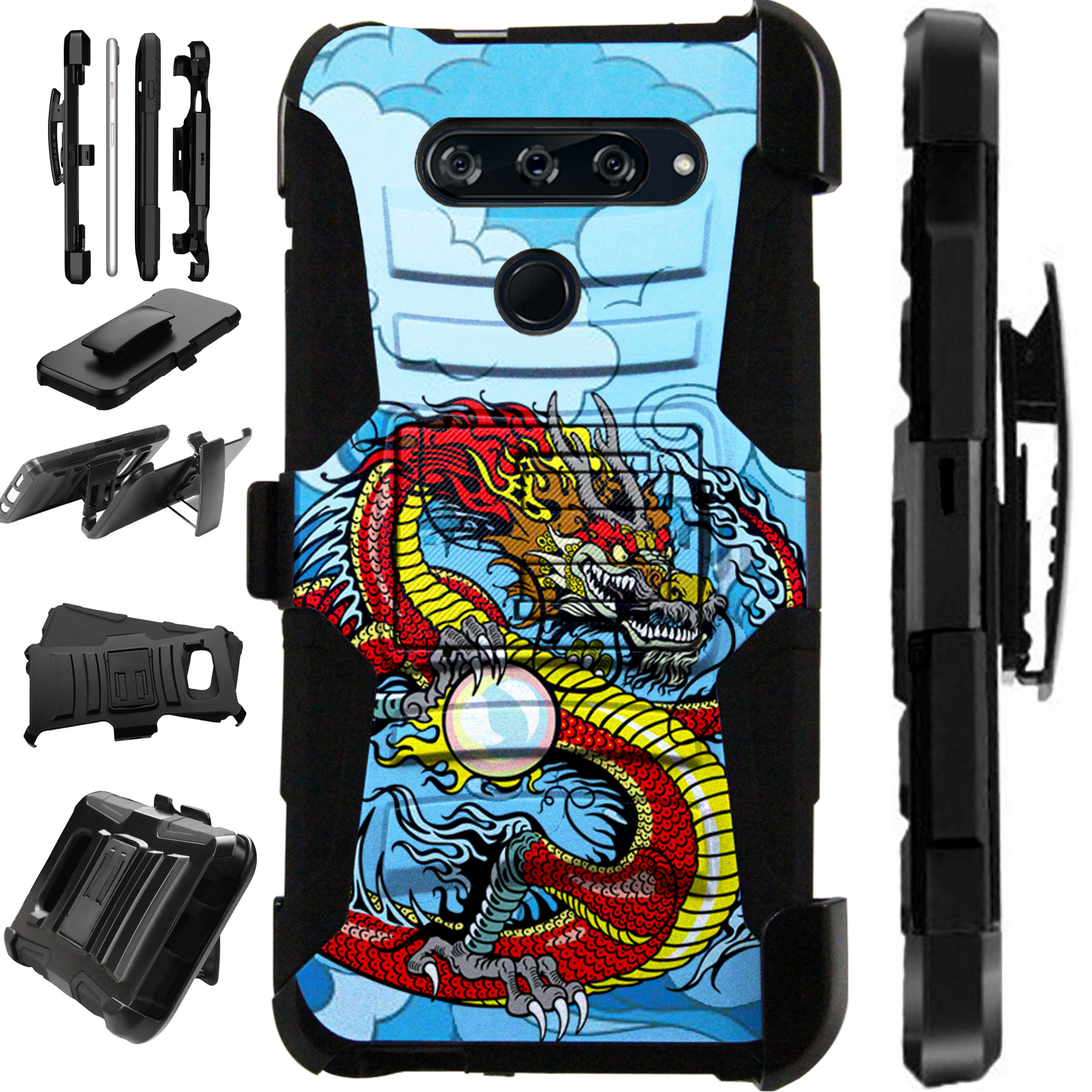 WORLD ACC LuxGuard Holster Case Compatible with LG K51 | LG Reflect ...