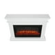 Real Flame Beau Amish Style Solid Wood Electric Fireplace in White ...