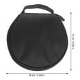 Gong Small CD Case Round CD Storage Bag DVD Disc Holder 20 Capacity CDs ...