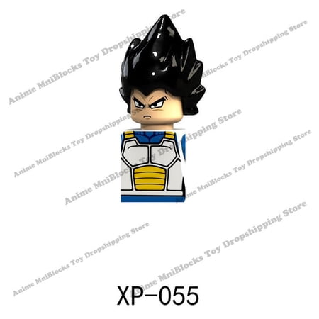 KT1007 KF6142 Anime Cartoon Goku Vegeta Dragon Ball Z Buliding Blocks ...
