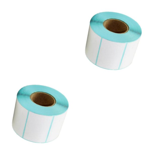 Maytalsory 1/2/3/5 500 Pieces 70x50mm Blank White Thermal Adress Sticky ...