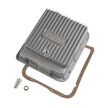 Bous Performance E45303P Aluminum Finned Transmission Pan for GM Turbo ...