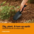 Fiskars 3 Piece Garden Tool Set with Trowel, Transplanter and Hand ...
