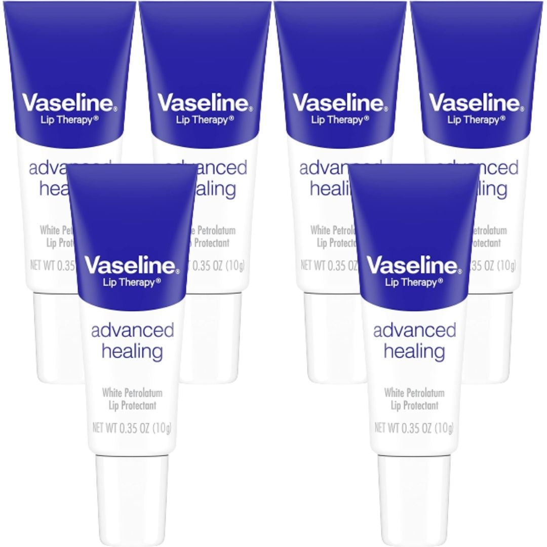 Vaseline Lip Therapy Balm Tube Advanced Healing Lip Moisturizer 0.35 oz ...