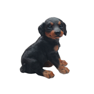 Sandicast "Mid Size" Sitting Fawn Shiba Inu Dog Sculpture - Walmart.com