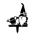 Carmenl Clearance Deal! Metal Gnome Dwarf Garden Decoration Acrylic ...