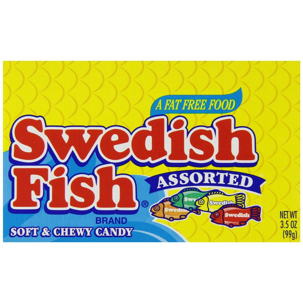 12 PACKS : Swedish Fish Assorted Flavors, 3.5-Ounces - Walmart.com ...