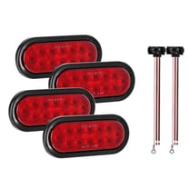 VEVOR Trailer Lights, 12V LED Trailer Tail Lights Kit with Stop Brake ...