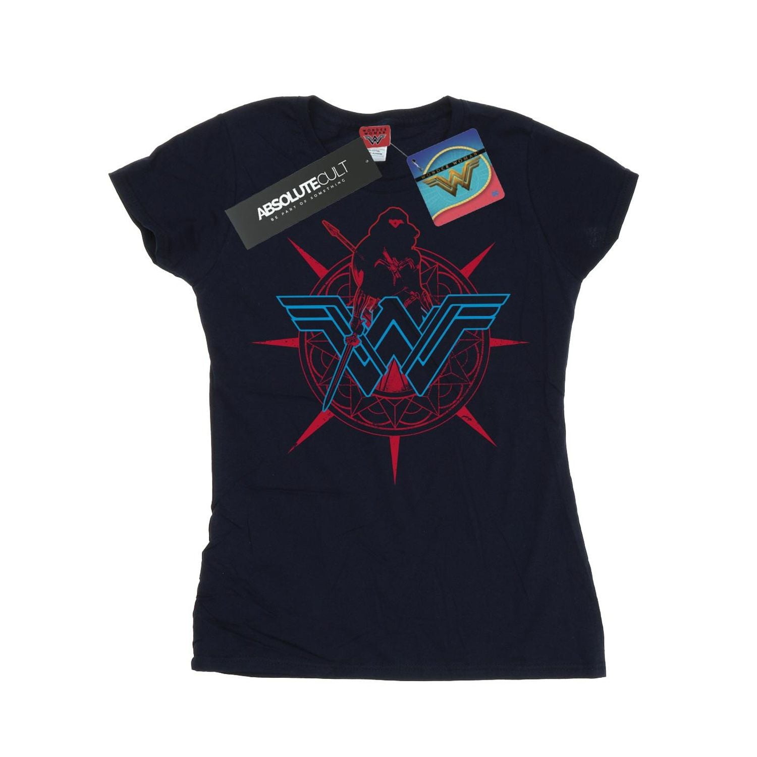 Click here for Dc Comics Womens Wonder Woman Warrior Shield Cotto... prices