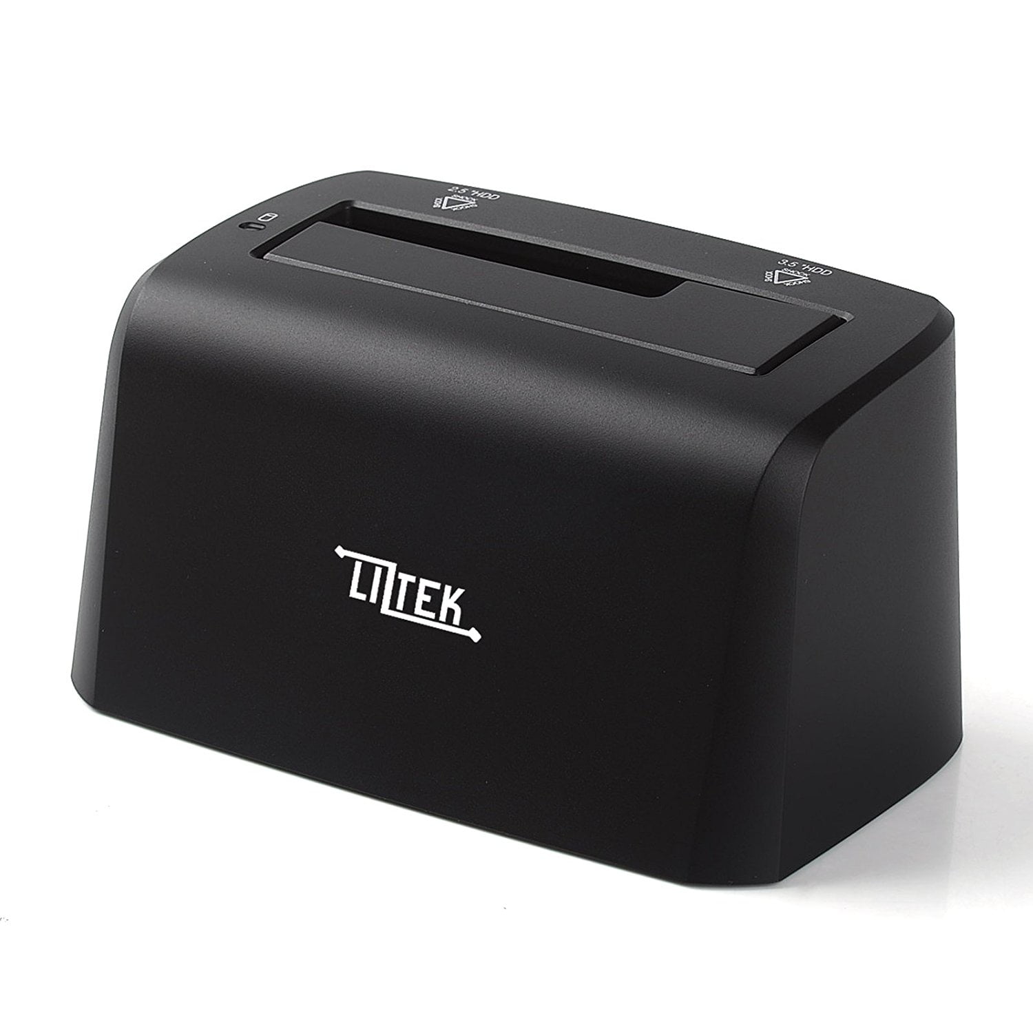 Liztek Round Top Single Bay SATA HDD Docking Station - Walmart.com