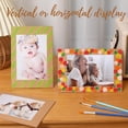 50 Pack Kraft 4x6" Cardboard Standing Frames with Easel, for DIY Crafts ...